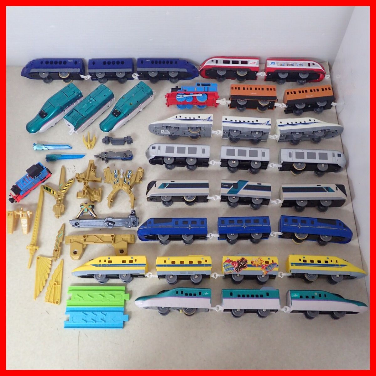 【傷や汚れあり】プラレール 車両 シンカリオンE5 はやぶさ Mk.IIパーツ 等 まとめて大量セット タカラトミー【20の落札情報詳細 - Yahoo!オークション落札価格検索 オークフリー