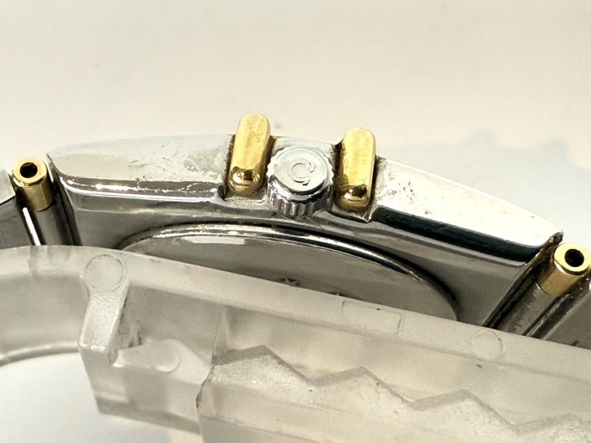 【傷や汚れあり】 B810-W6-2636 OMEGA オメガ Constellation コンステレーション 1370.10 18Kベゼル ...