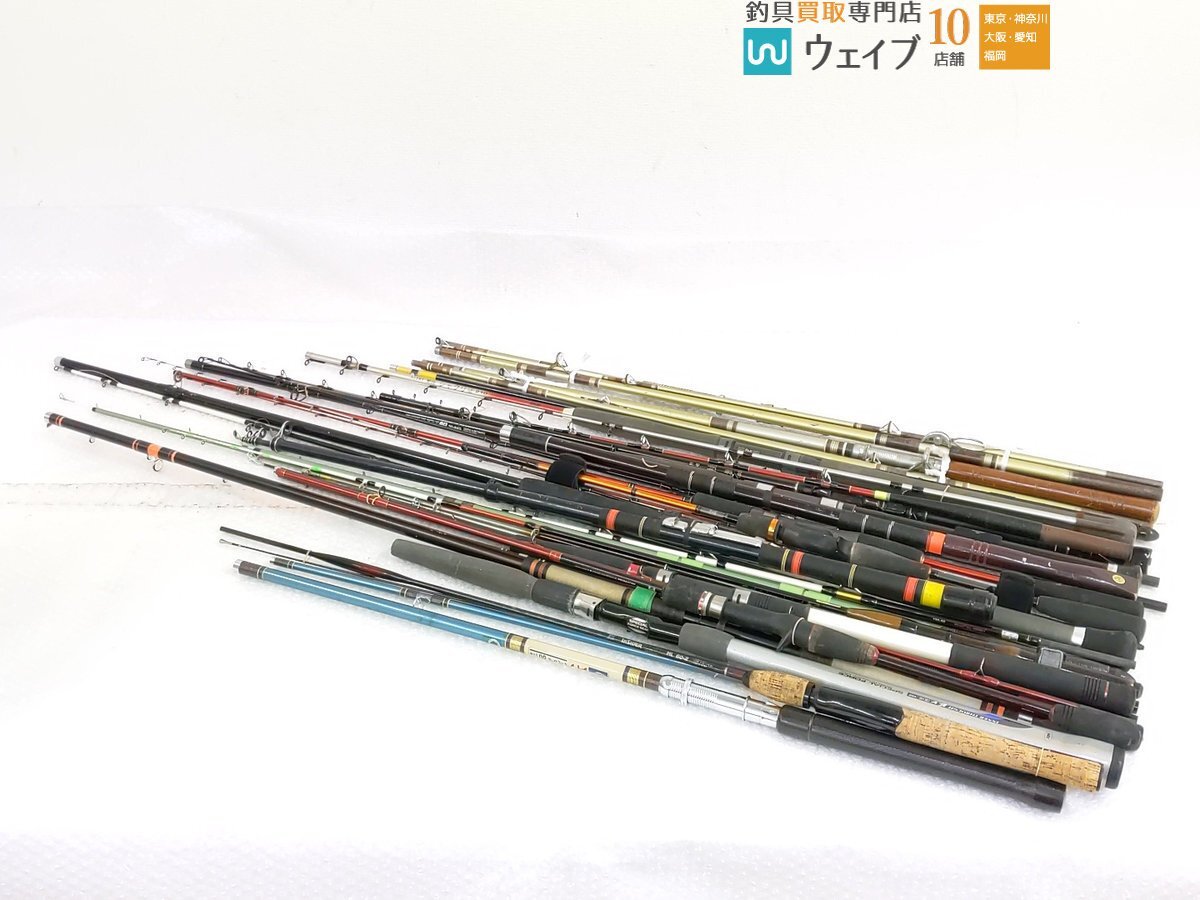 【全体的に状態が悪い】ダイワ いそかぜ80、スズミ スペシャルフォース インナースルー ビシ160、極仙カワハギ 180Mなど 船竿 大量セット ジャンク品の落札情報詳細 - Yahoo ...