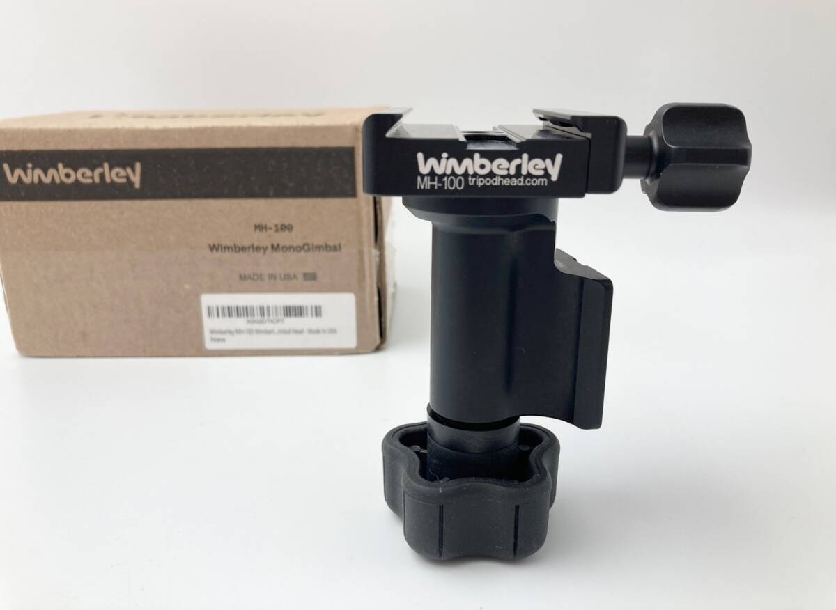 【やや傷や汚れあり】☆カメラアクセサリー☆ 美品 Wimberley ウインバリー MH-100 MonoGimbal モノジンバルヘッドの ...