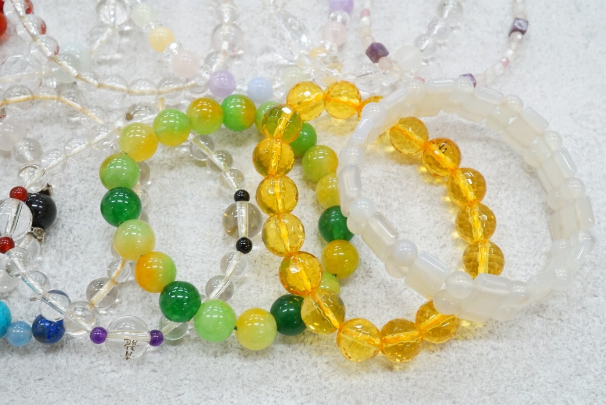 【やや傷や汚れあり】C534 全て天然石 カラーストーン ブレスレット 20点セット ヴィンテージ アクセサリー 大量 まとめて おまとめ まとめ売り 色石 バングルの落札情報詳細 ...