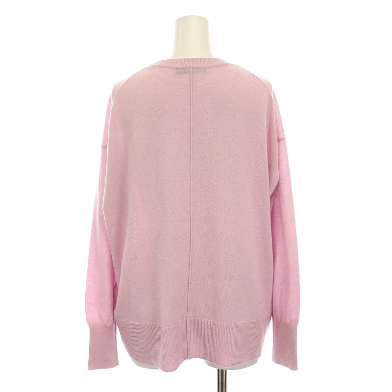 【目立った傷や汚れなし】ロートレアモン LAUTREAMONT ニット セーター クルーネック 長袖 38 ピンクパープル 3112-37782 /YM レディースの落札情報詳細 ...