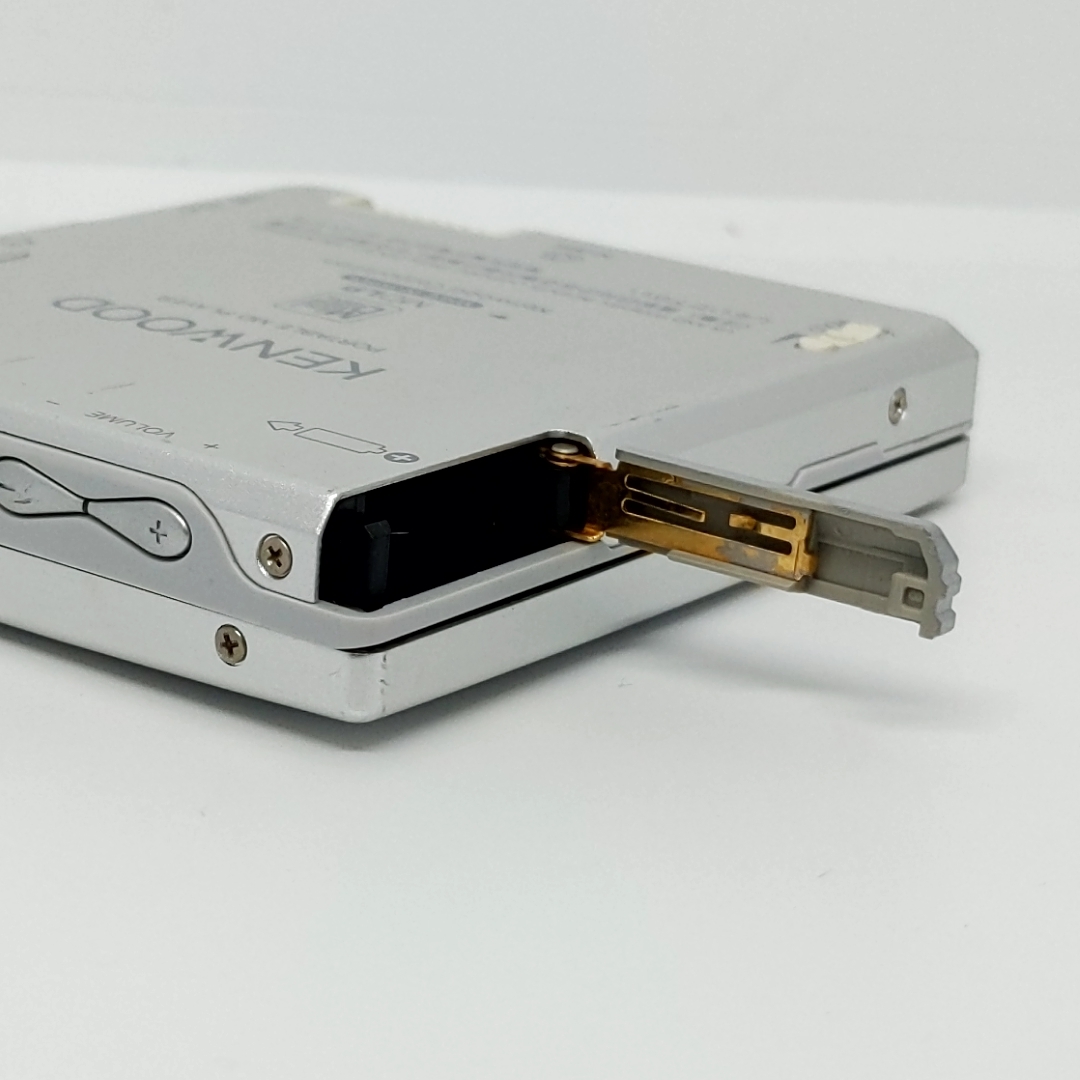 【やや傷や汚れあり】★KENWOOD DMC-V55 MDプレーヤー ケンウッド MD WALKMAN MDウォークマン Portable Mini Disc Playerの落札情報詳細 ...