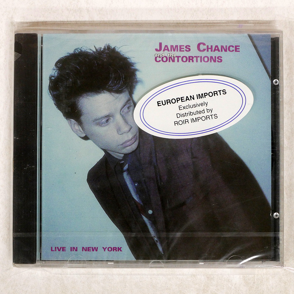 【未使用に近い】未開封 輸入盤 JAMES CHANCE AND THE CONTORTIONS/LIVE IN NEW YORK ...
