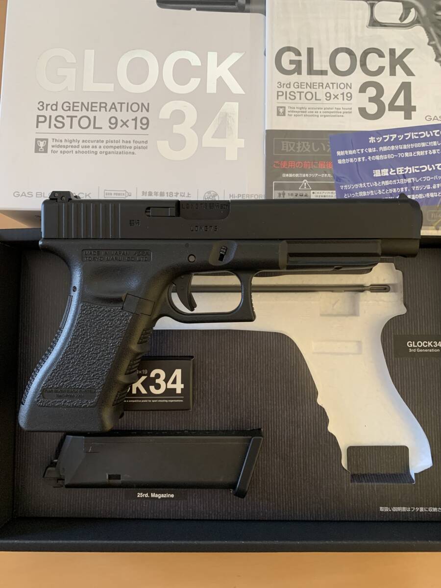 【目立った傷や汚れなし】美品 東京マルイ G34 グロック WA VFC UMAREX KSC GLOCK G17 G19 GHK WEの落札情報詳細 - Yahoo!オークション落札価格検索 ...