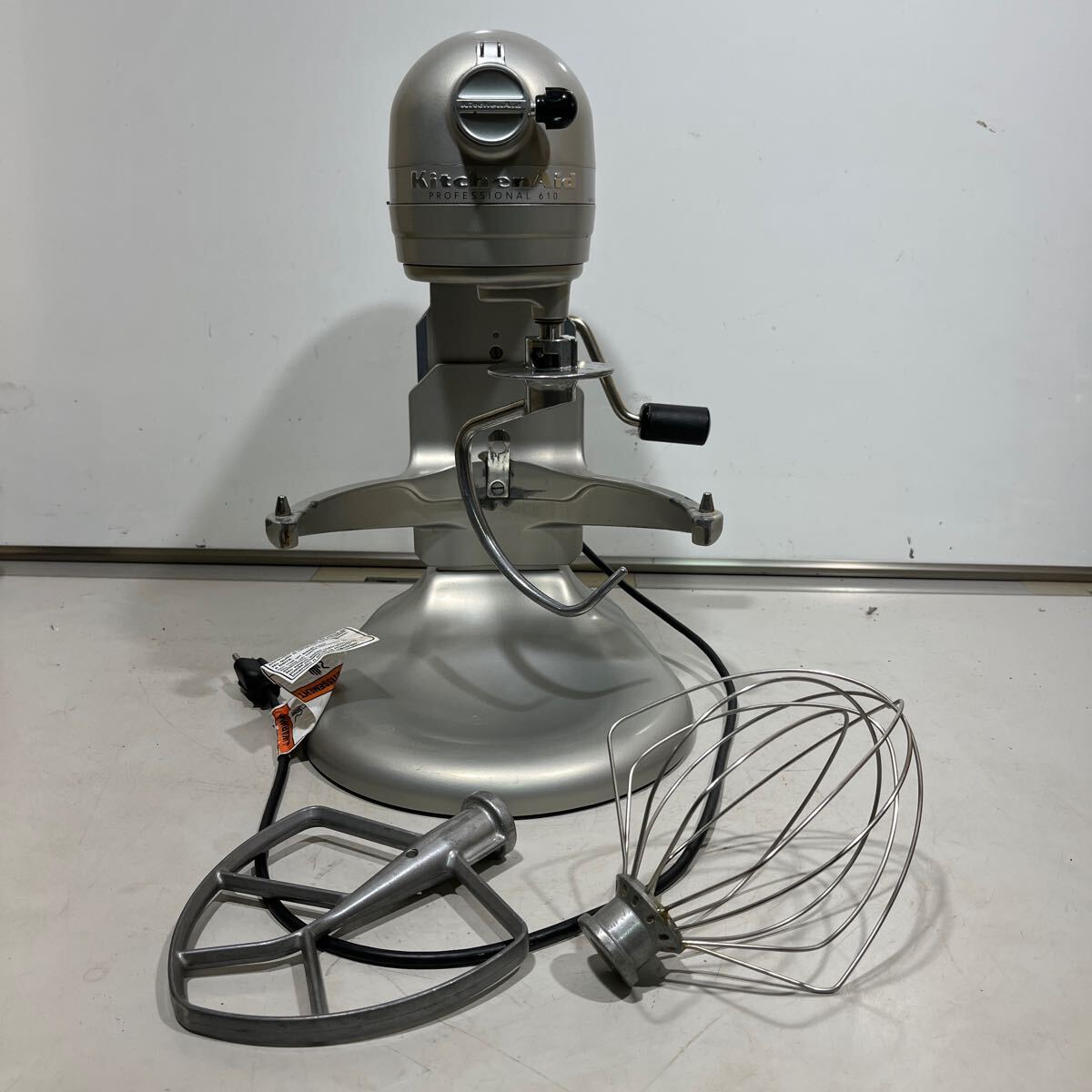 【全体的に状態が悪い】GB-5455 KitchenAid Professional 610 スタンドミキサー 通電不可の落札情報詳細 ...