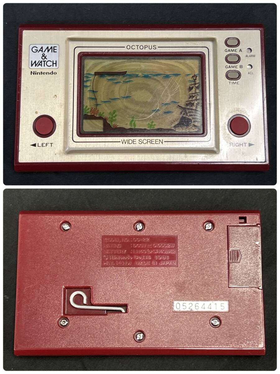 【全体的に状態が悪い】25横/A067724-4/OR3000/C052-317/ ゲームウォッチ 3点まとめ MODEL NO.OC-22 ...