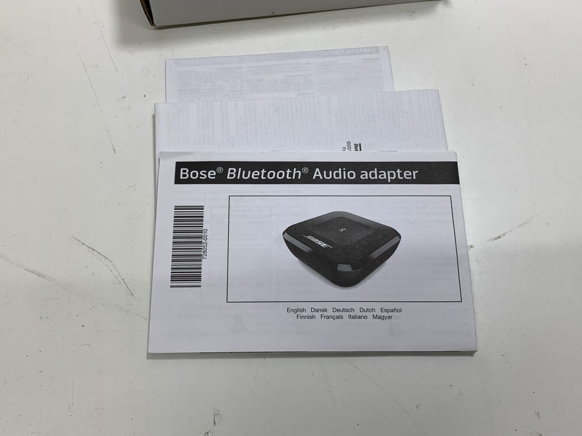 【目立った傷や汚れなし】BOSE ボーズ WAVE BLUETOOTH MUSIC ADAPTERの落札情報詳細 - Yahoo!オークション落札価格検索 オークフリー