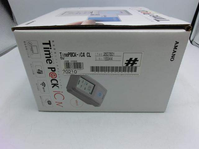 【未使用】未開封 AMANO勤怠管理タイムパック TIMEP@CK-IC4CLの落札情報詳細 - Yahoo!オークション落札価格検索 オークフリー