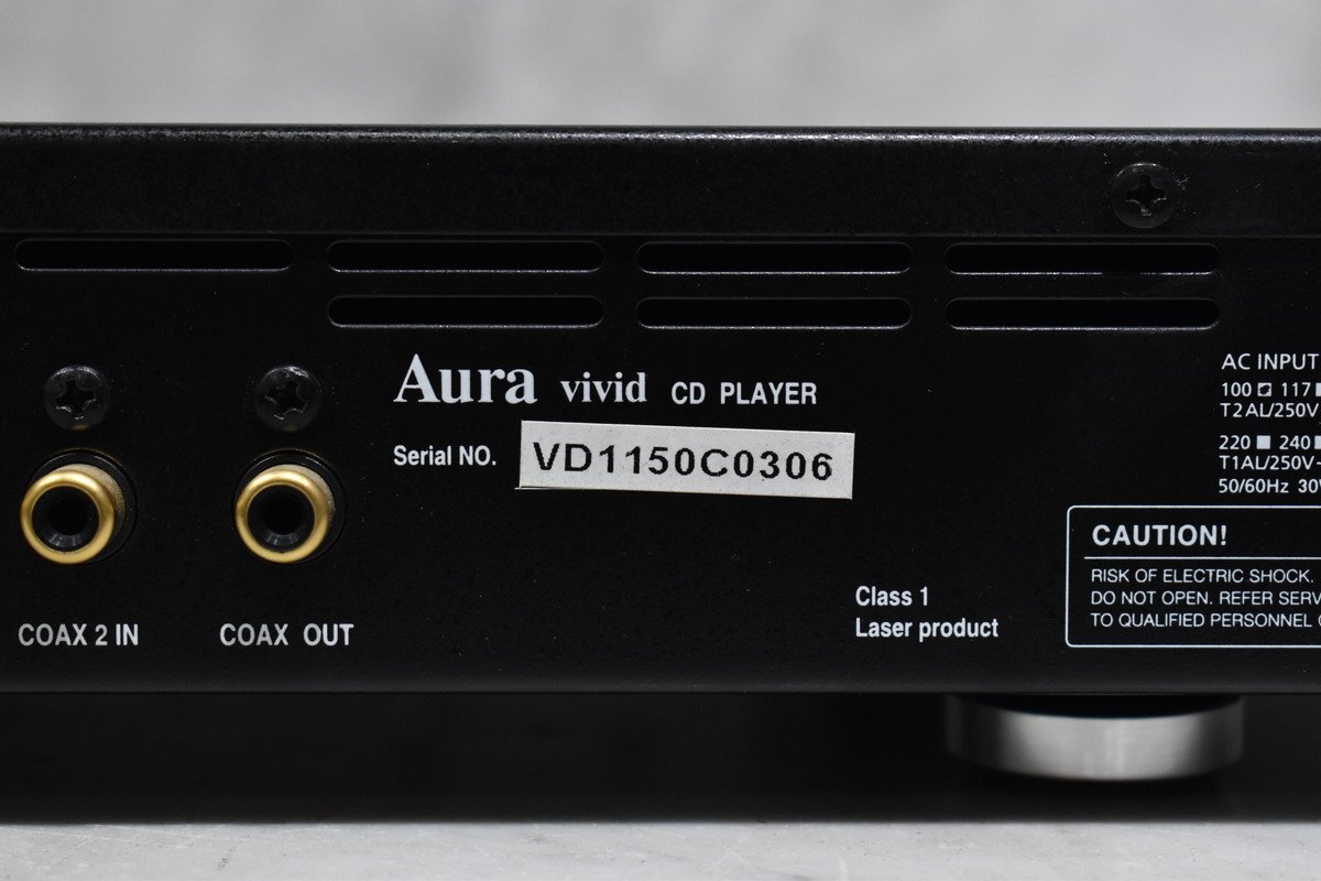 【傷や汚れあり】【C】AURA Vivid CDプレーヤー オーラ 3052111の落札情報詳細 - Yahoo!オークション落札価格検索 オークフリー