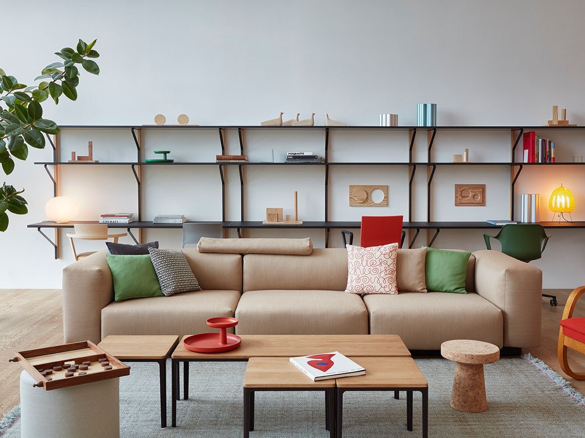 【未使用に近い】-ts6244｜Vitra. 名作 Jasper Morrison SOFT MODULAR SOFA/ソフトモジュラー ...