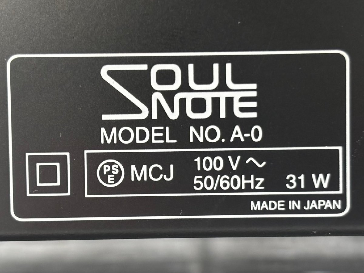 【目立った傷や汚れなし】〓 希少品【SOULNOTE sa1.0 ソウルノート プリメインアンプ オーディオ機器 ヴィンテージ 2008年製 人気シリーズ】HO9017の落札情報詳細 ...
