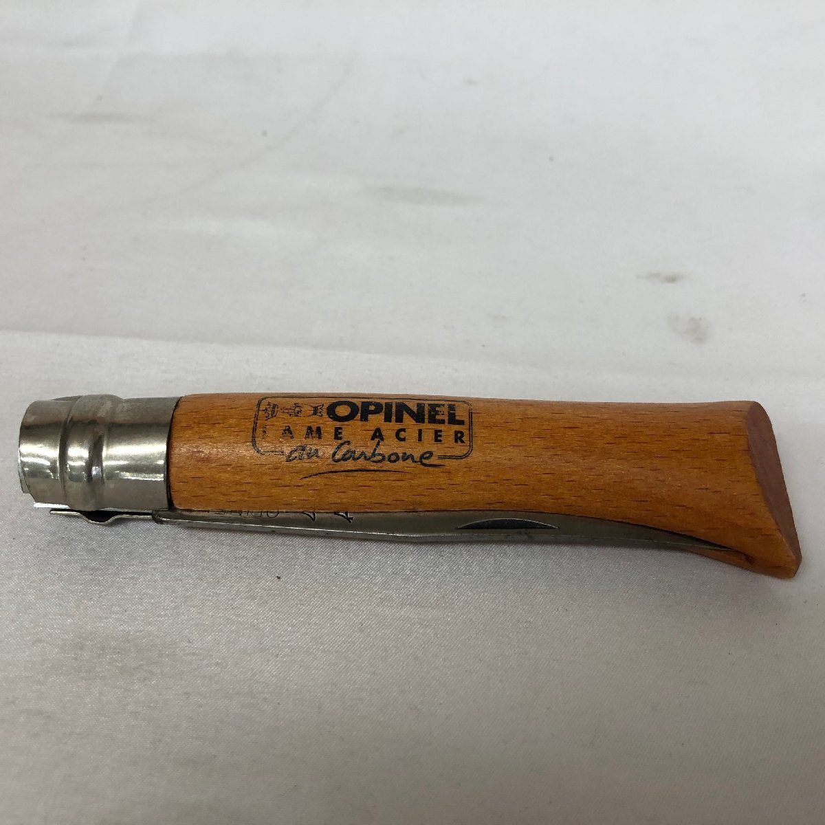 【やや傷や汚れあり】OPINEL(オピネル) 折りたたみナイフ No.10 旧ロゴ 全長約230mm フォールディングナイフ ヴィンテージ (管理番号：063111)の落札情報詳細 ...