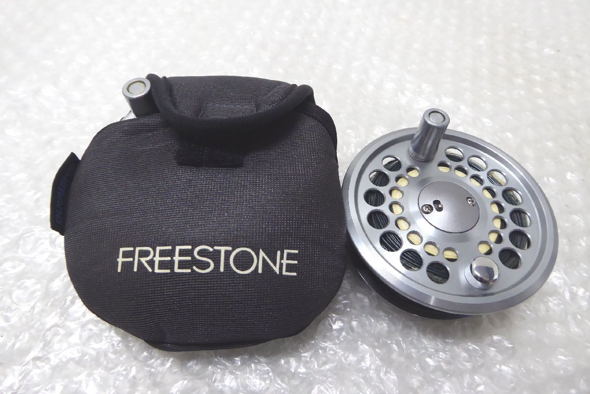 【目立った傷や汚れなし】 SHIMANO FREESTONE FV5 シマノ フリーストーン アルミニウム 替えスプール付き フライリールの ...