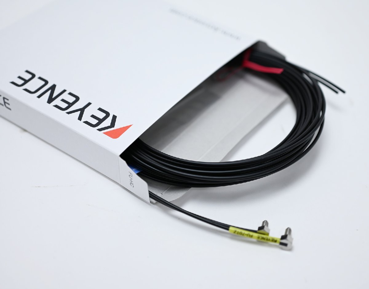 【未使用】5点セット 新品 キーエンス ファイバユニット FU-70TZ(5000) 透過型 光軸径Φ2.3mm 最小検出物体Φ0.1mm不 ...