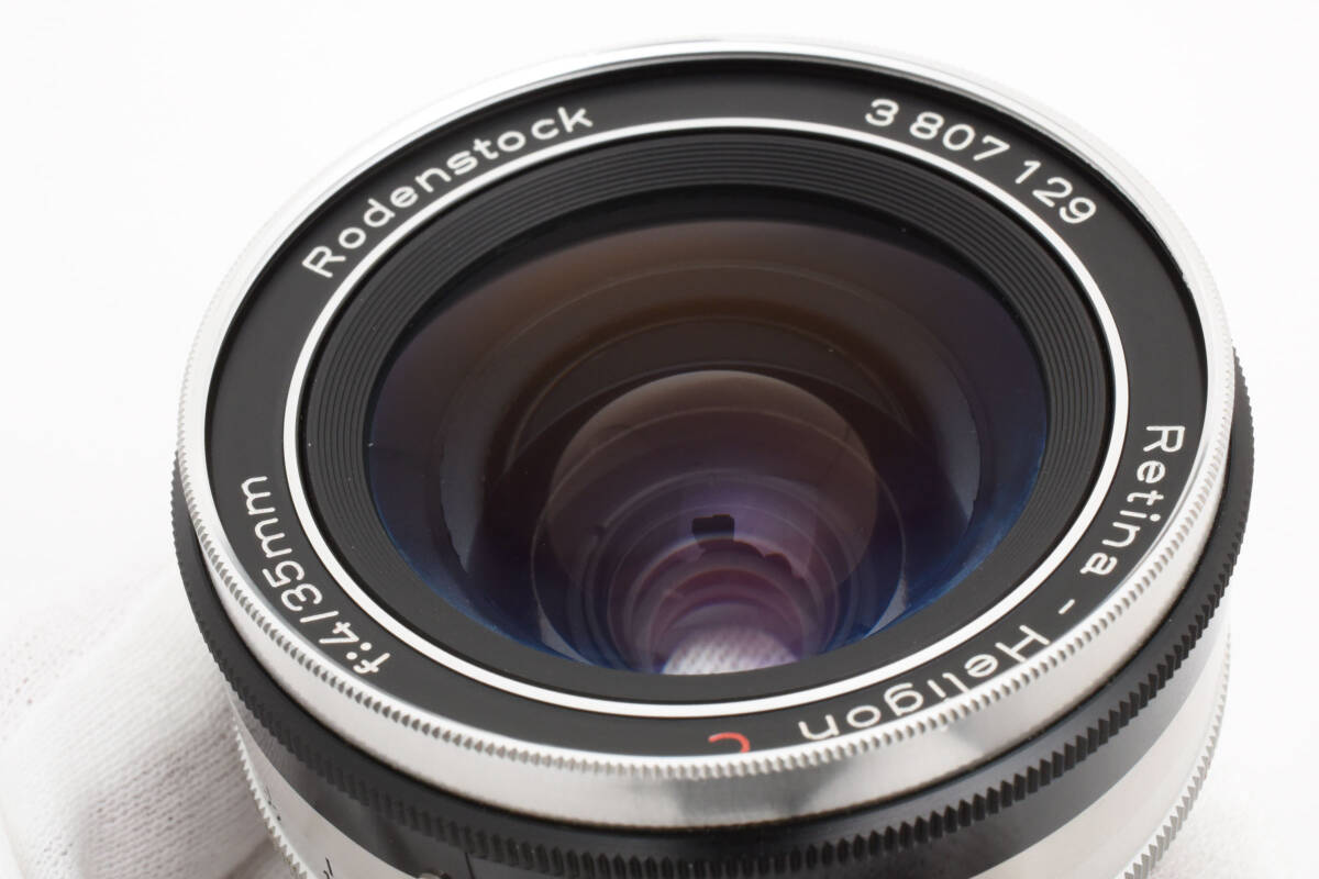 【目立った傷や汚れなし】★希少品★ Kodak コダック Rodenstock Retina-Heligon C 35mm F4 レチナ ヘリ ...