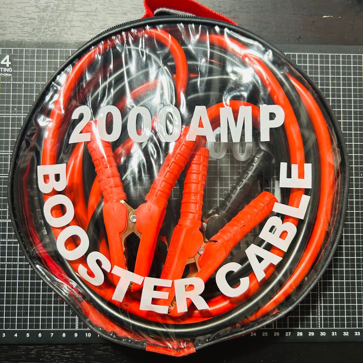 【未使用】ブースターケーブル 4m 12V 24V バッテリーケーブル 絶縁カバー クリップ ソフトラバー バッテリー上がり 救護 トラブル 自動車 ワニ口の落札情報詳細 - Yahoo ...