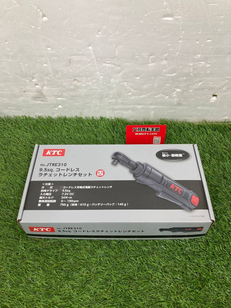 【未使用に近い】【中古品】京都機械工具(KTC) 9.5SQ 最大トルク34Nm 7.2V コンパクトタイプ コードレスラチェットレンチセット JTRE310 ITVEQSE1Y7UWの落札 ...