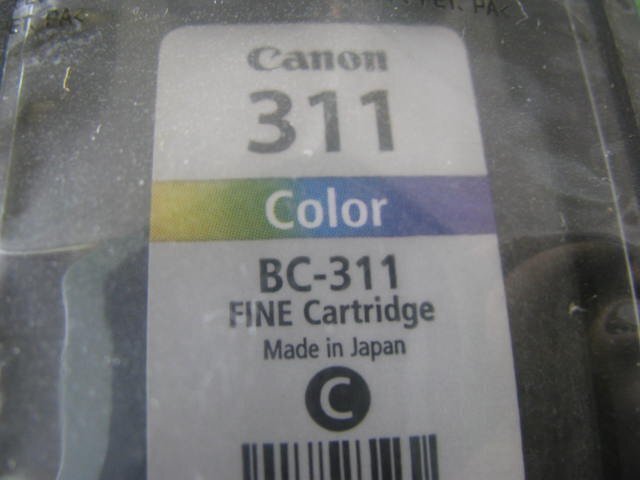 【傷や汚れあり】KA7763/純正インク 2個/Canon BC-310,BC-311の落札情報詳細 - Yahoo!オークション落札価格検索 オークフリー