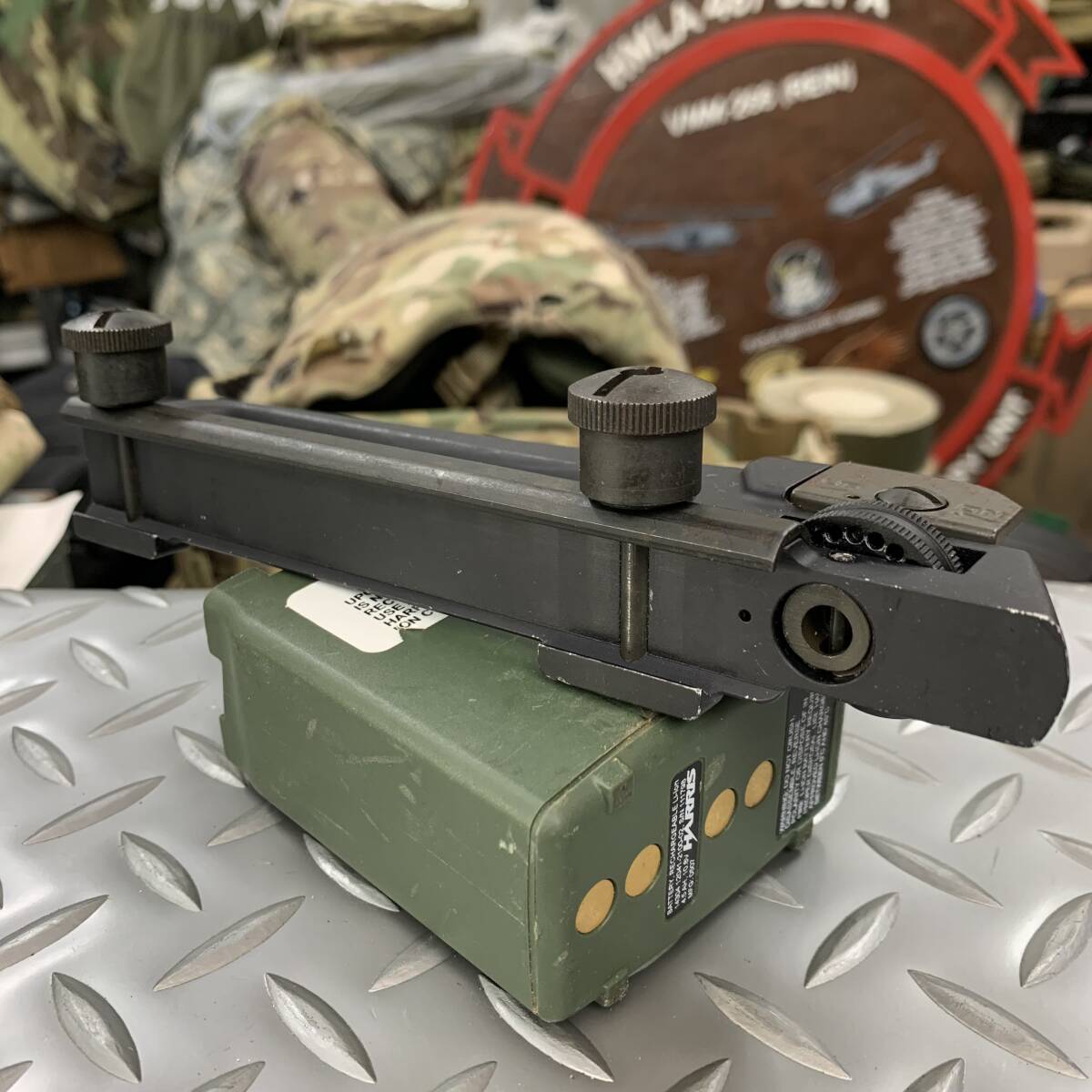 【目立った傷や汚れなし】米軍実物 Cardinal M4/NSN Detachable Carry Handle キャリーハンドル colt ...