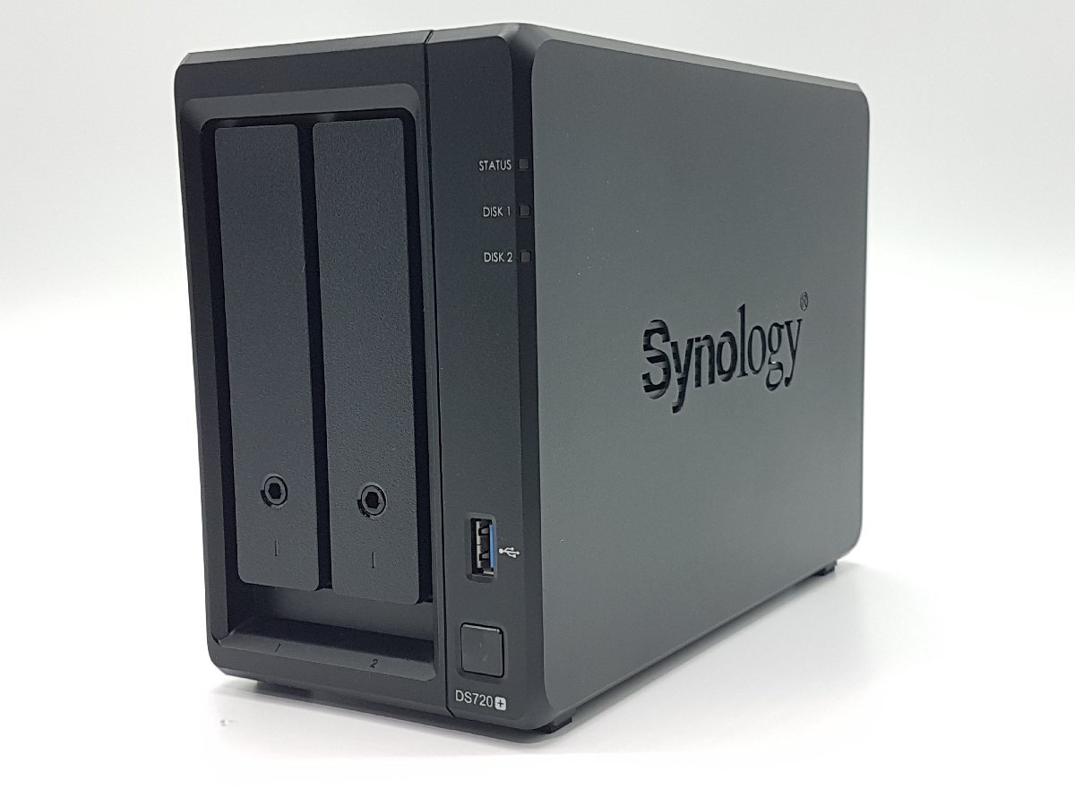 【やや傷や汚れあり】【ジャンク品】Synology DS720+ /400 GB(NVMe) + 2 TB(HDD)×2 /2ベイディスクステーションの落札情報詳細 - Yahoo ...