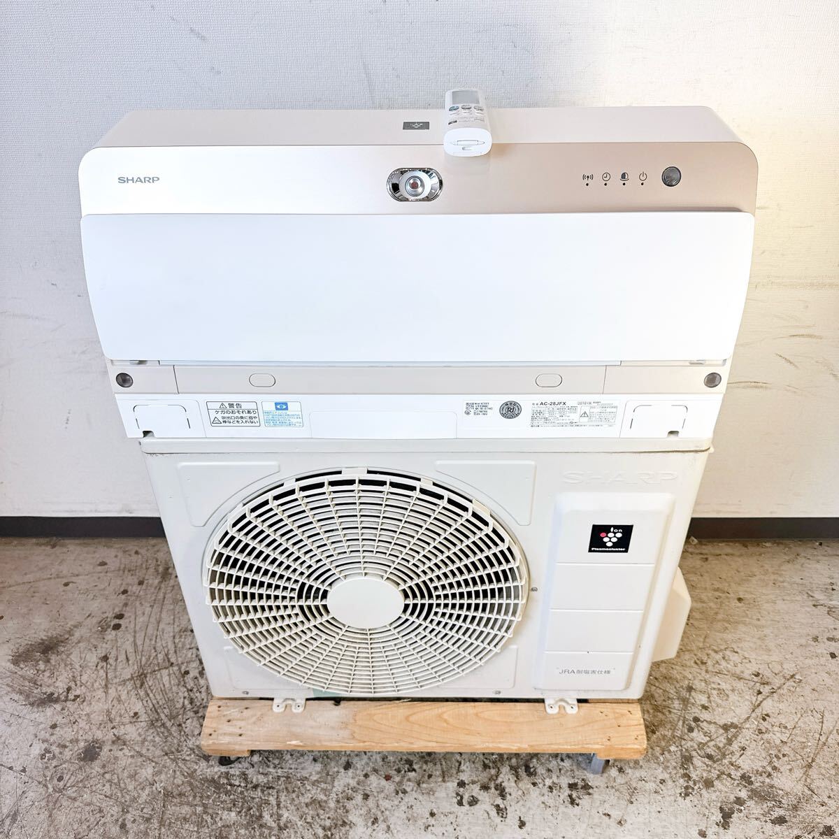 【中古】 代TW645-160【稼働品】 SHARP シャープ プラズマクラスター 加湿空気清浄機 KI-JS40-W 2018年製 / ホワイト スリムタイプ 25000搭載 空清の落札情報 ...