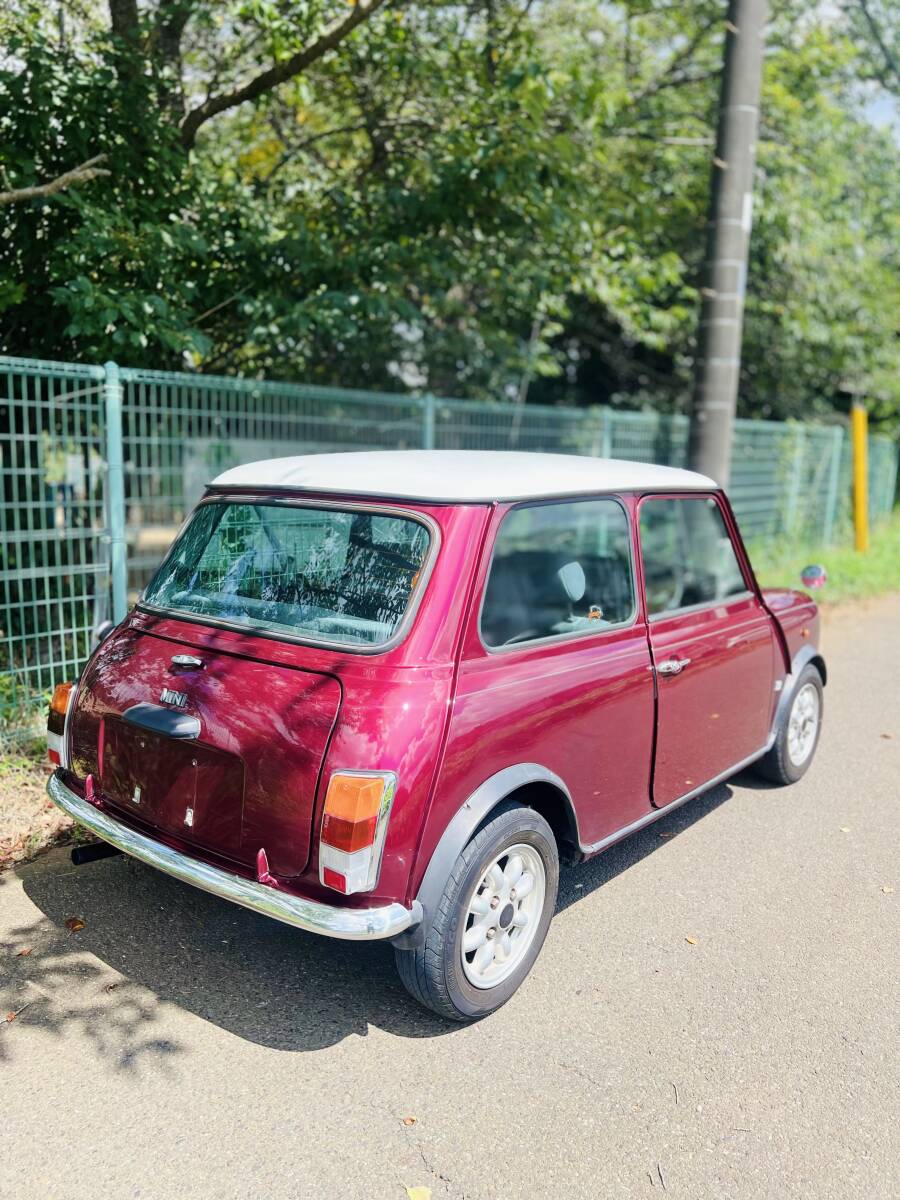 【走行距離 0 km】旧車・良質車！ローバー ミニ 1300cc MINI！メイフェア！4速！ 1.3i クーラー付！ディーラー！の落札情報 ...