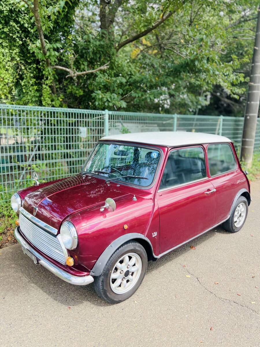 【走行距離 0 km】旧車・良質車！ローバー ミニ 1300cc MINI！メイフェア！4速！ 1.3i クーラー付！ディーラー！の落札情報 ...