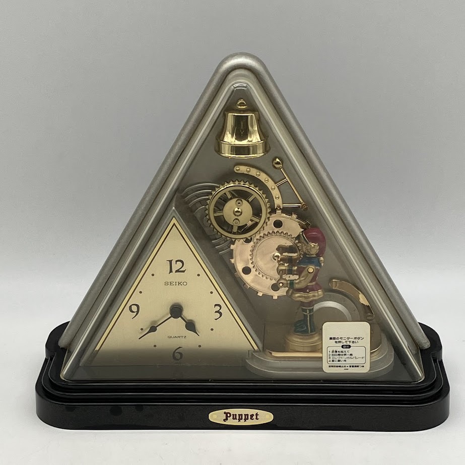 SEIKO セイコー Puppet パペット からくり時計 RE541Nの落札情報詳細 - Yahoo!オークション落札価格検索 オークフリー