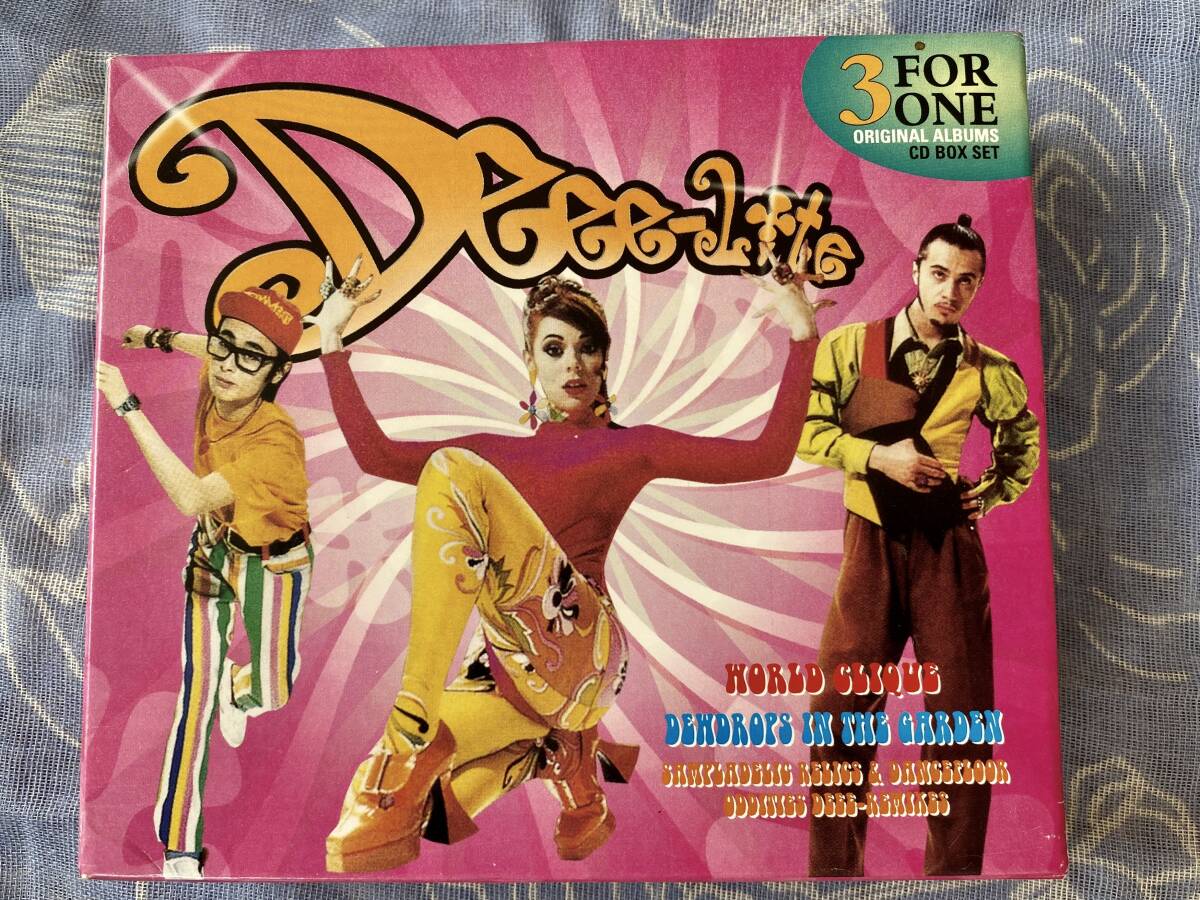 【目立った傷や汚れなし】Deee-Lite/3CD-BOX-SET World Clique/Dewdrops in the Garden ...