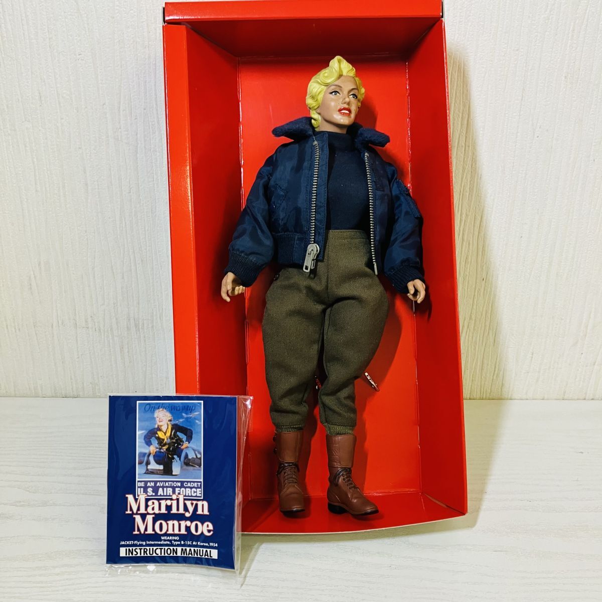 【傷や汚れあり】夏754【80】1円～ GI JANE マリリン・モンロー ウェアリング ジャケットフライング インターメディエイト タイプB-15C アットコリア 1954の落札情報詳細 ...