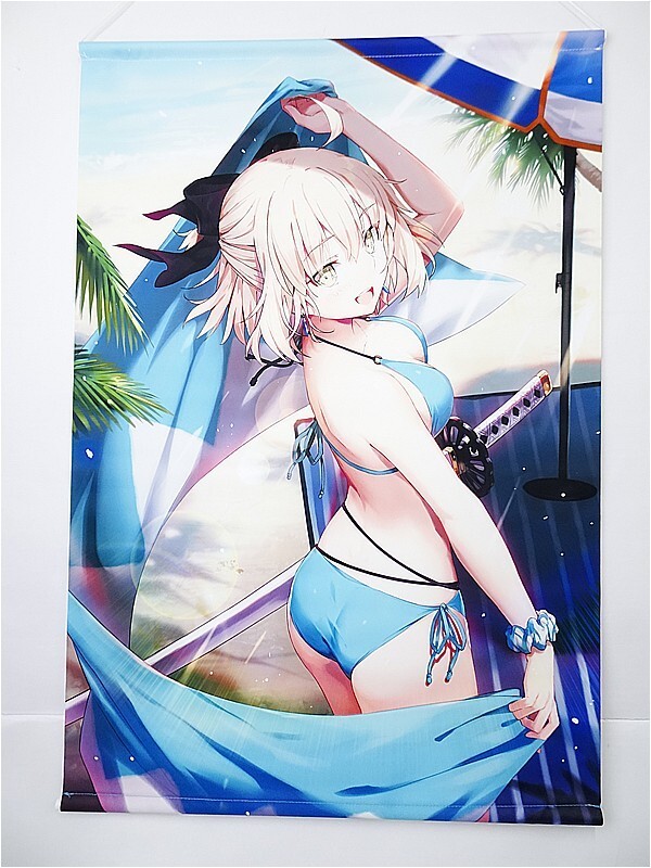 【未使用】未使用 Fate FGO 沖田総司 B2タペストリー でぶねこ 我美蘭 C96_s3266の落札情報詳細 - Yahoo!オークション落札価格検索 オークフリー