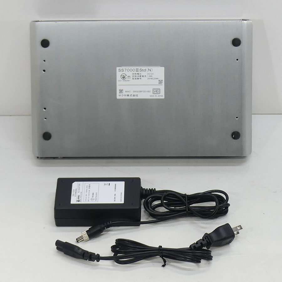 【やや傷や汚れあり】【送料無料】SAXA サクサ SS7000 III Std ライセンス期限 2032/2/1 (中古 UTM 初期化済み) SS7000Ⅲ ☆の落札情報詳細 - Yahoo ...