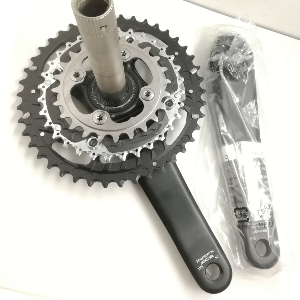 【未使用】FC-M780 175mm 42/32/24T クランク シマノ DEORE XT SHIMANO （検索 M785 ）の落札情報詳細 - Yahoo!オークション落札価格検索 オークフリー