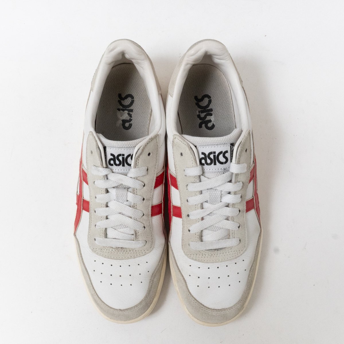 【傷や汚れあり】ASICS アシックス 1193A033 Tiger GEL-VICKKA タイガー ゲル ビッカ レザー トレーニング ...
