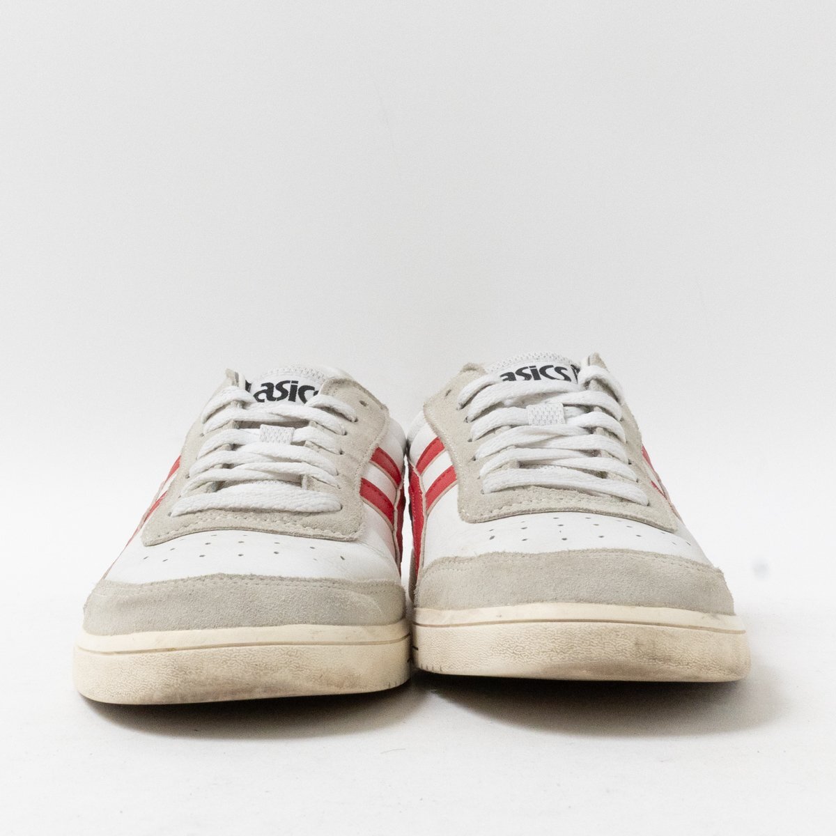 【傷や汚れあり】ASICS アシックス 1193A033 Tiger GEL-VICKKA タイガー ゲル ビッカ レザー トレーニング ...