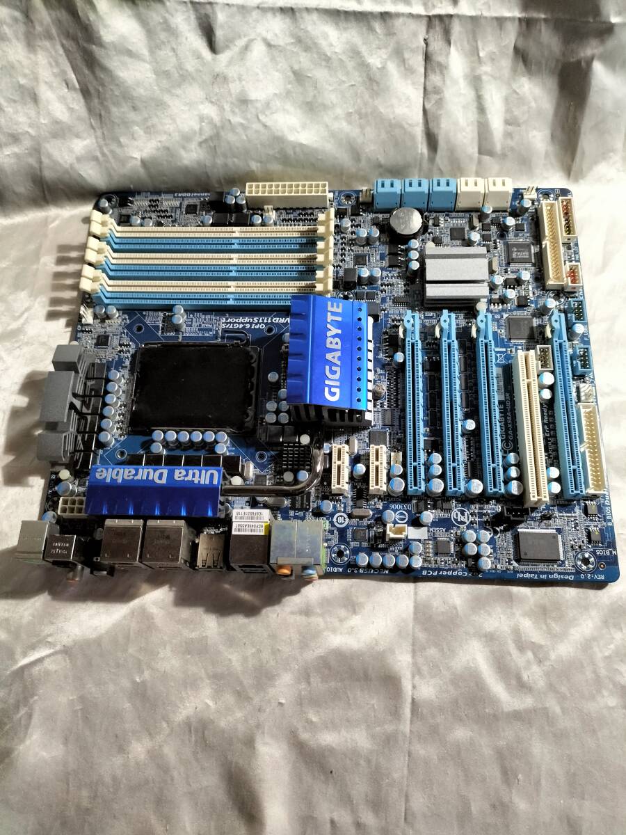 【やや傷や汚れあり】★GIGABYTE GA-X58A-UD3R REV 2.0 LGA1366 X58 ATX マザーボードの落札情報詳細 - Yahoo!オークション落札価格検索 オークフリー