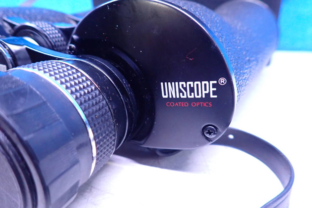 【やや傷や汚れあり】D1024#UNISCOPE/ユニスコープ 双眼鏡 BINOCULARS COATED OPTICS/25X-60X/D ...