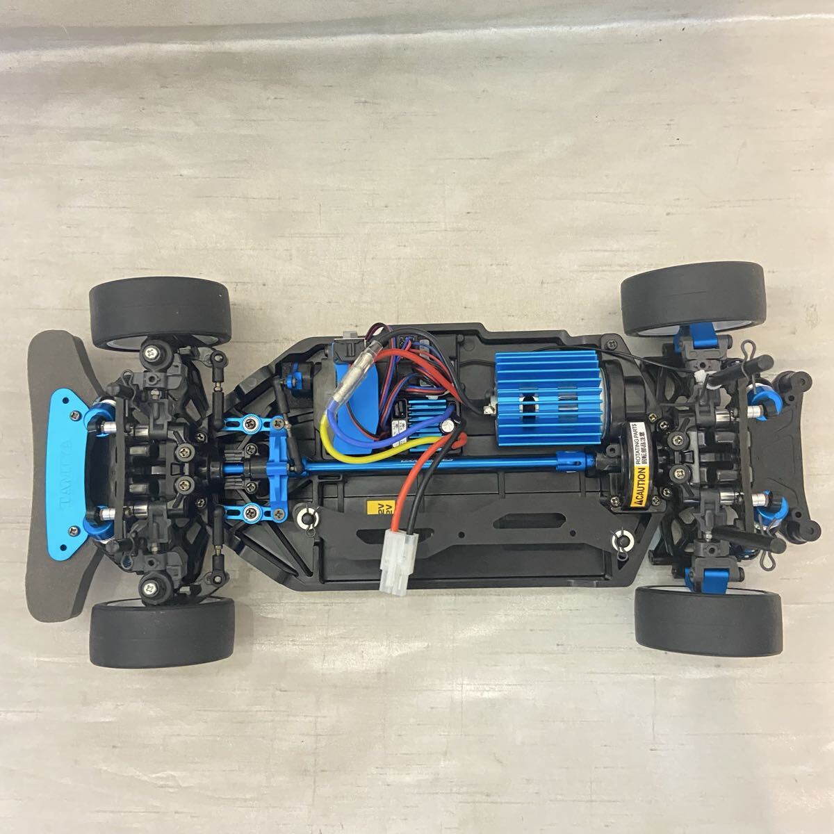 【目立った傷や汚れなし】 TAMIYA 1/10RC Honda シビック Vti シャーシ TT-02R 検) ホンダ タミヤ ラジコン ...