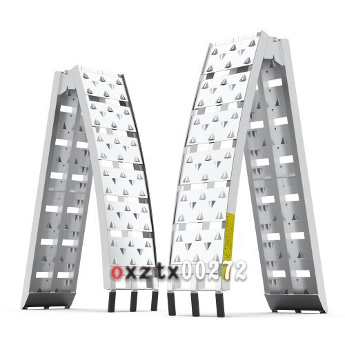 【未使用】アルミブリッジ 自転車バイク農機具の運搬に アルミラダー 耐荷重680KG 2本セット ラダーレールの落札情報詳細 - Yahoo!オークション落札価格検索 オークフリー