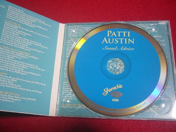 【目立った傷や汚れなし】【稀少】CD パティ・オースティン SOUND ADVICE 出色の出来栄え! アーバン・コンテンポラリー AOR ...
