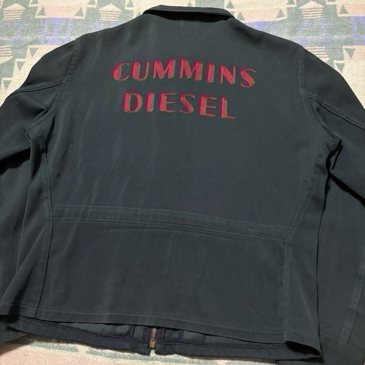 【やや傷や汚れあり】超希少 MASTER GARMENT EMBROIDERY WIHP CODE WORK SPORTS JACKET ...