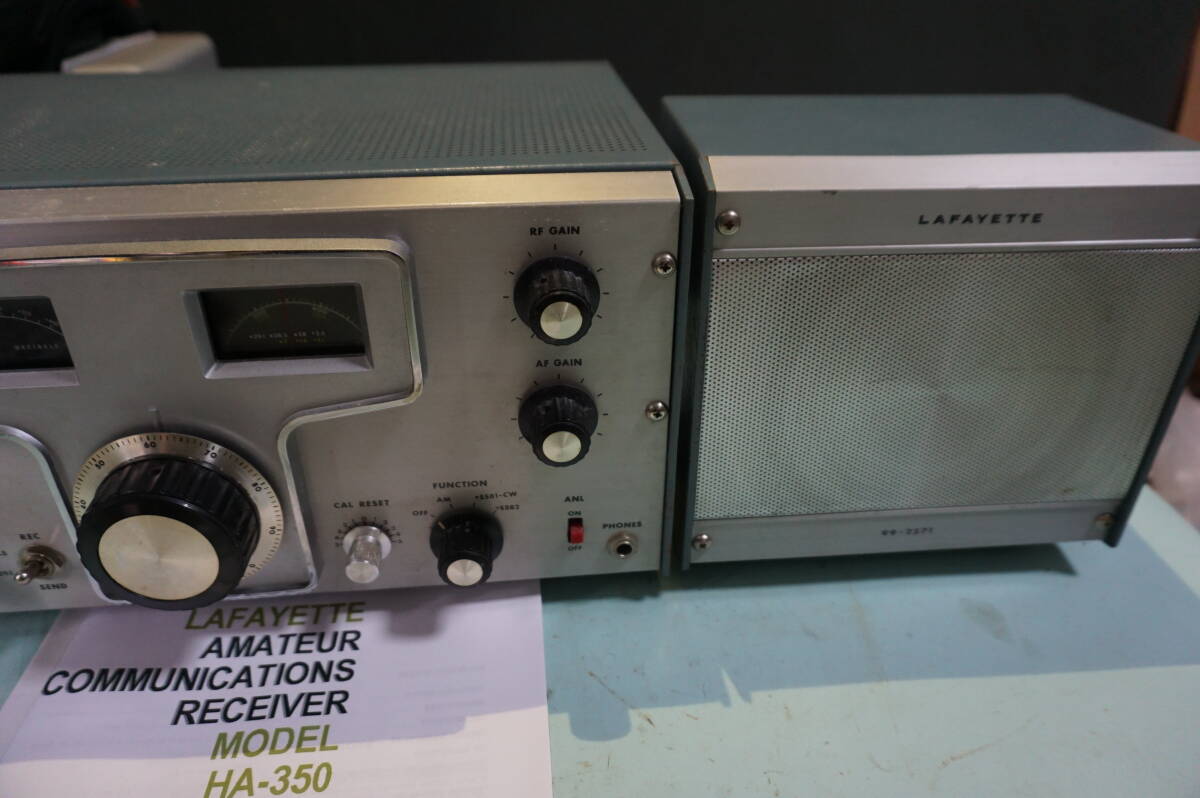 【傷や汚れあり】LAFAYETTE HA-350 HAMバンド受信機＆99ー2571専用スピーカーBOX ジャンク品まとめての落札情報詳細 ...