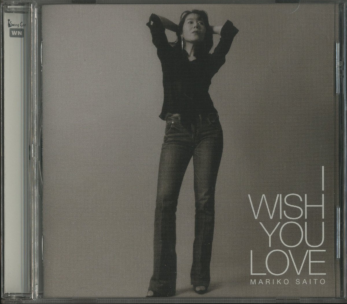【やや傷や汚れあり】CD/ 斉藤真理子 / I WISH YOU LOVE / MARIKO SAITO / 国内盤 SWING WNCS ...
