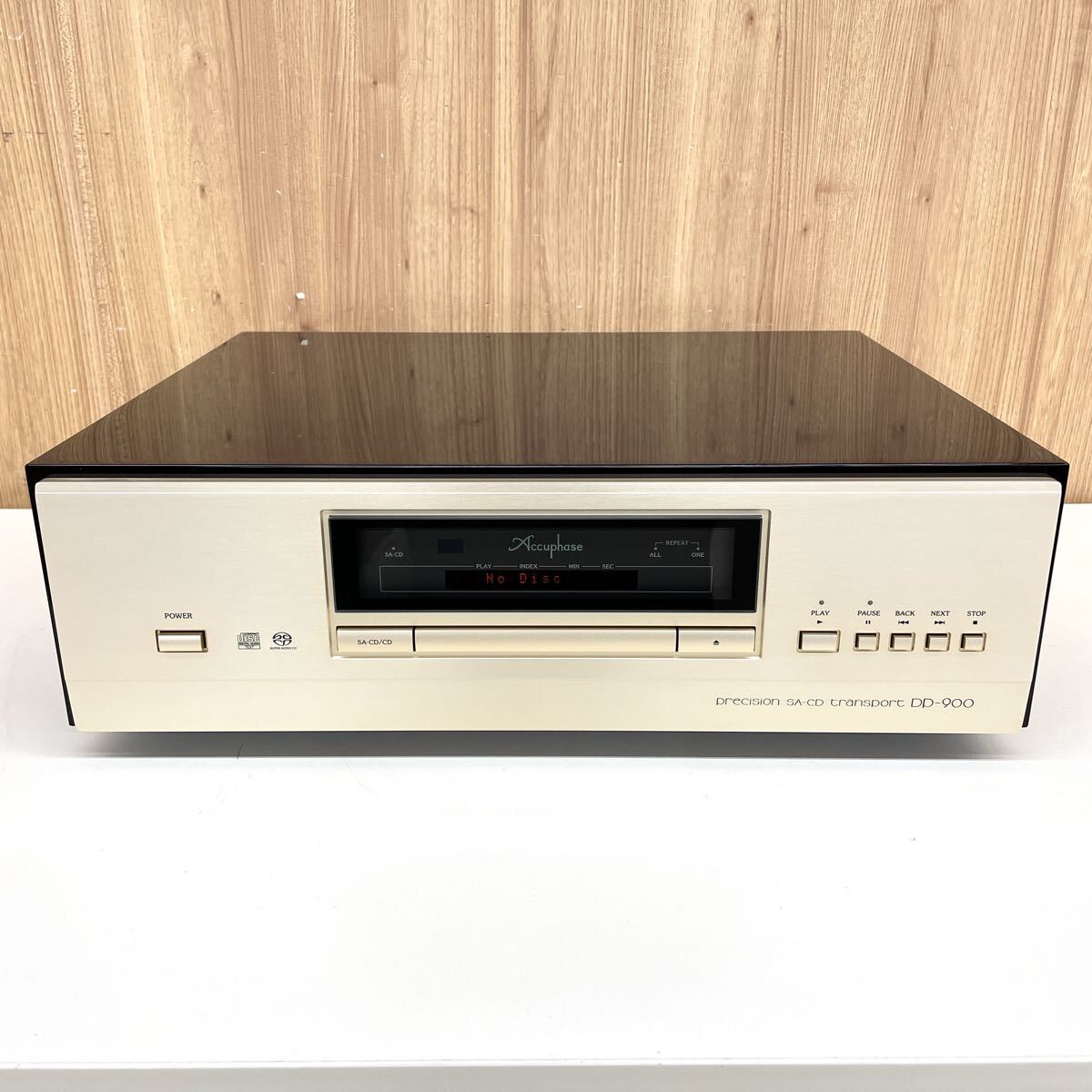 【目立った傷や汚れなし】【L-4】 Accuphase DP-900 Precision SA-CD Transport CDデッキ CD ...