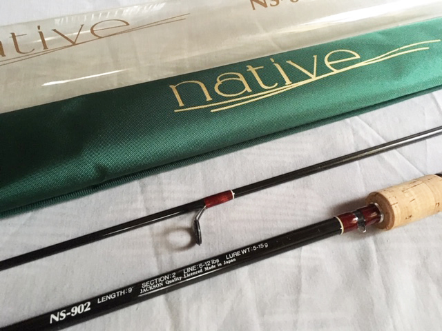 ジャクソン ネイティブ NS-902 美品 Jackson native サクラマス レイクトラウトの落札情報詳細 - ヤフオク落札価格検索 ...