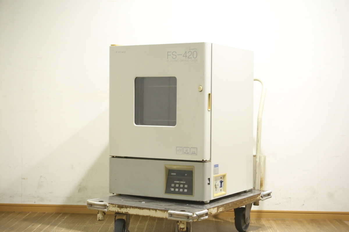ADVANTEC アドバンテック 定温乾燥機 FS-420 100V 岡山 発 (A-4095c)の落札情報詳細 - Yahoo!オークション落札価格検索 オークフリー