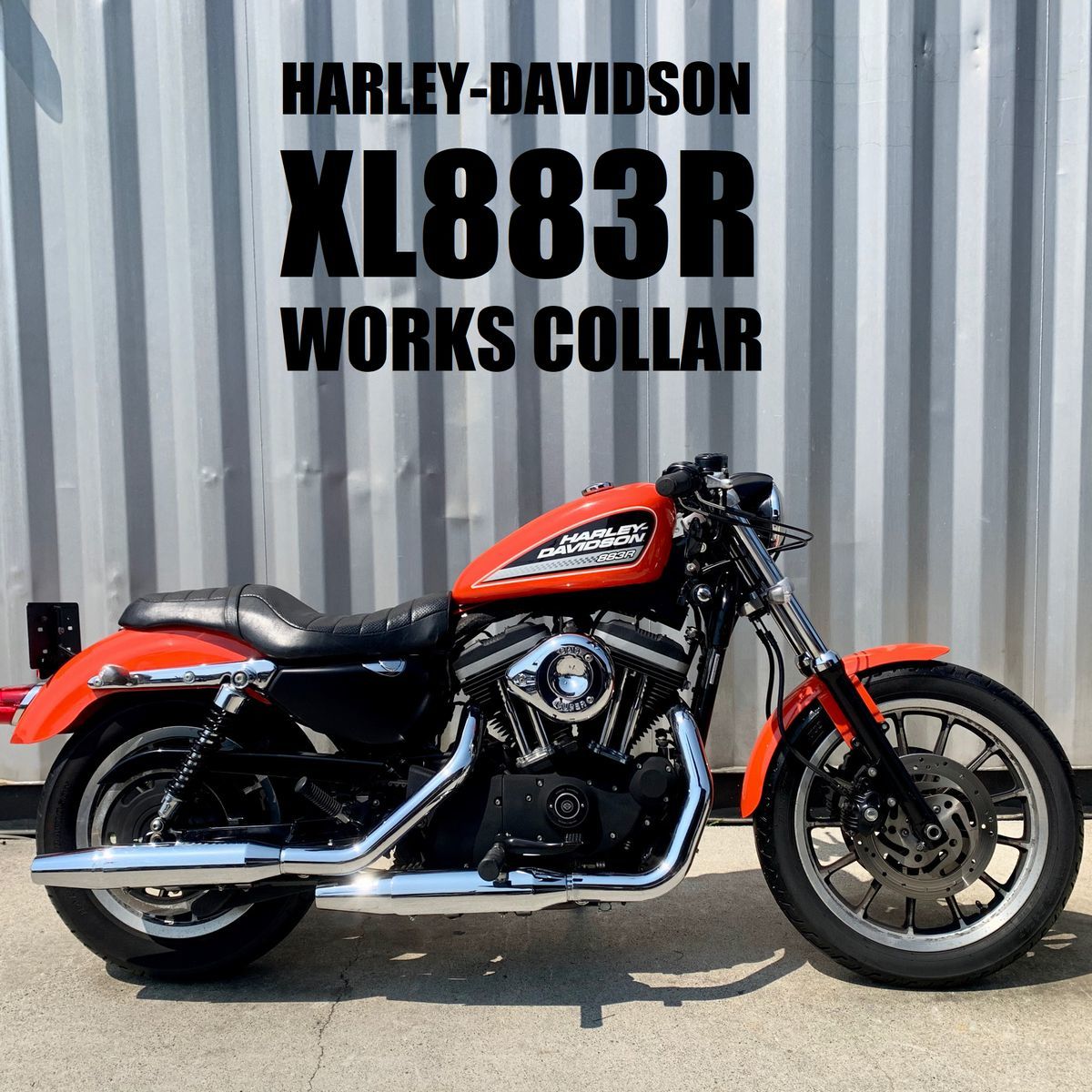 ワークスカラー XL883R 車検付 カスタム S&S スポーツスター ロードスター XR750 動画あり 検: アイアン ナイト ロー ZXCV20147の落札情報詳細 - ヤフオク落札価格 ...