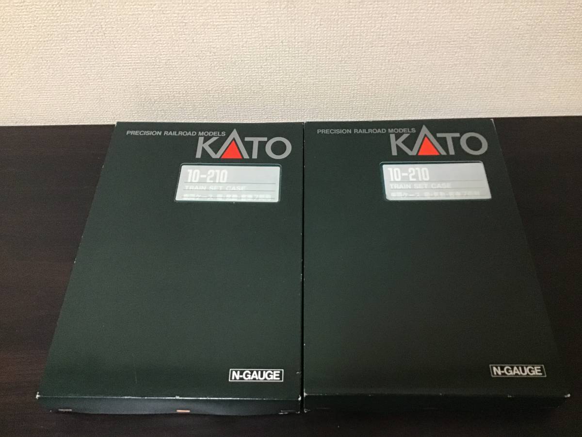 鉄道模型 N-GAUGE Nゲージ KATO 10-210 TRAIN SET CASE 車両ケース 電・気動・客車7両用 ケースのみ 2箱セットの落札情報詳細 - Yahoo!オークション ...