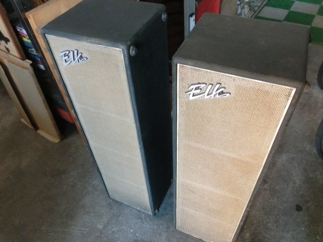 ★ELK/エルク ペアスピーカー/PSS-101/レトロ★の落札情報詳細 - ヤフオク落札価格検索 オークフリー